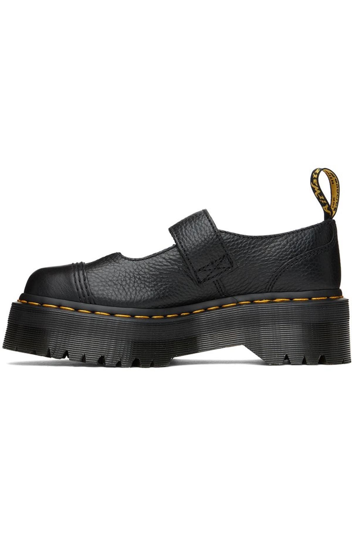 Dr. Martens Black Addina Flower Mary Jane Oxfords | Garmentory