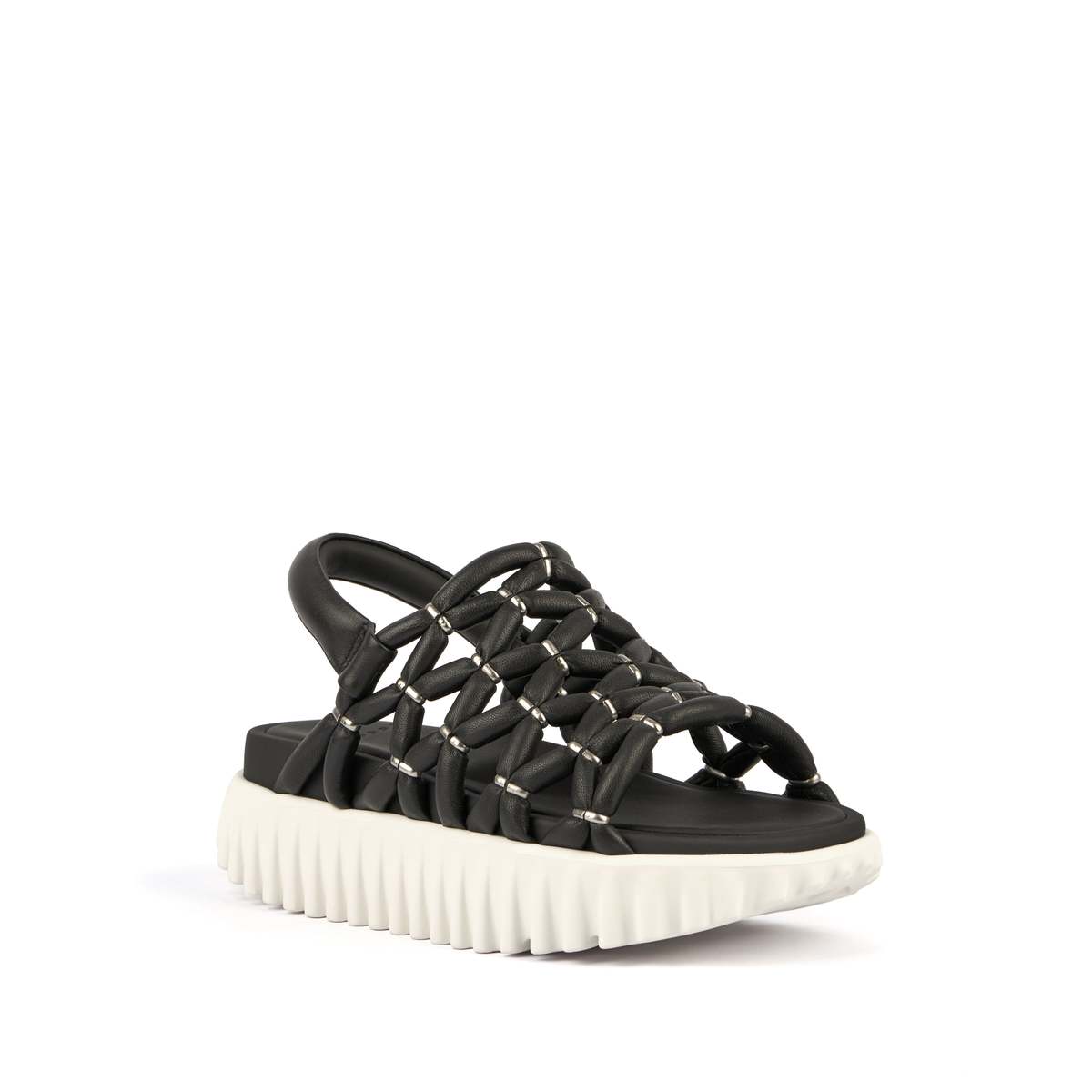 4CCCCEES Waffo Pineapple Sandals - White | Garmentory