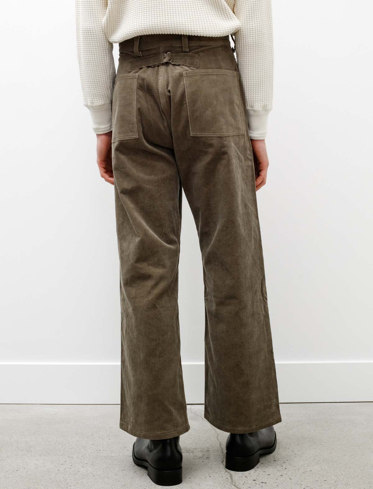 Taiga Takahashi Mens Engineer Trousers - Khaki/Beige | Garmentory