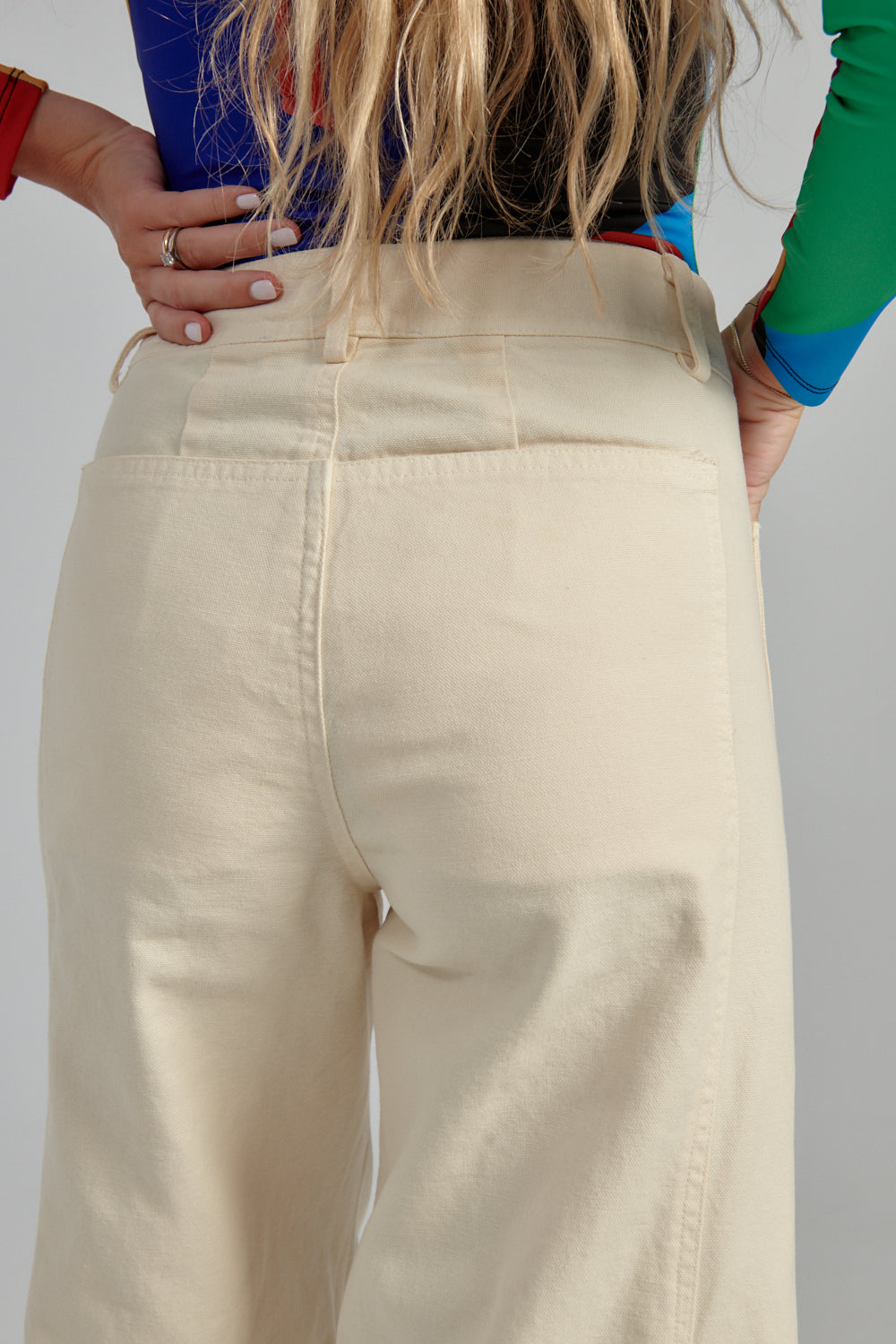 Caron Callahan Morrison Pant - Natural Canvas | Garmentory