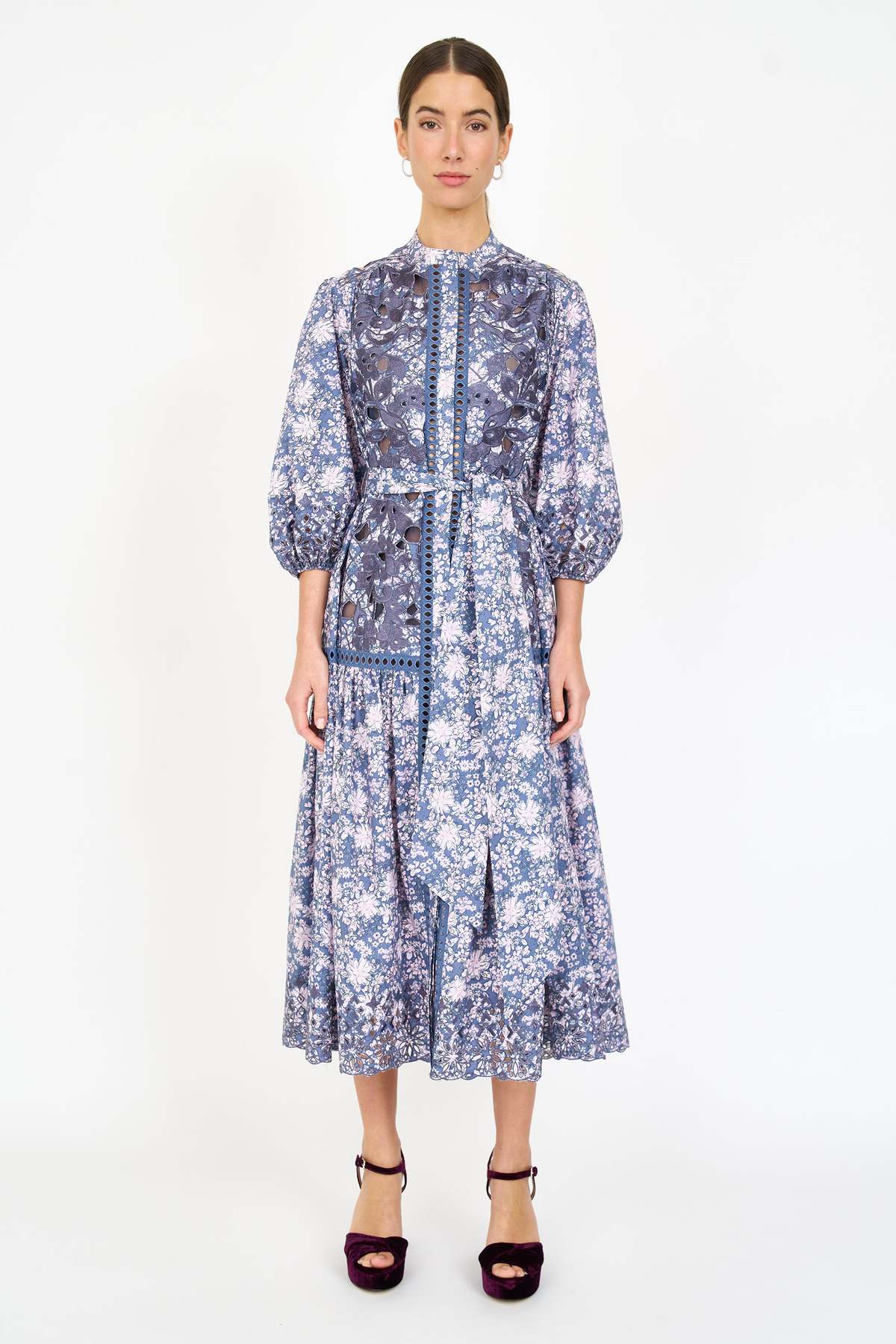 CHRISTY LYNN Sasha Dress - Slate Beaudet | Garmentory