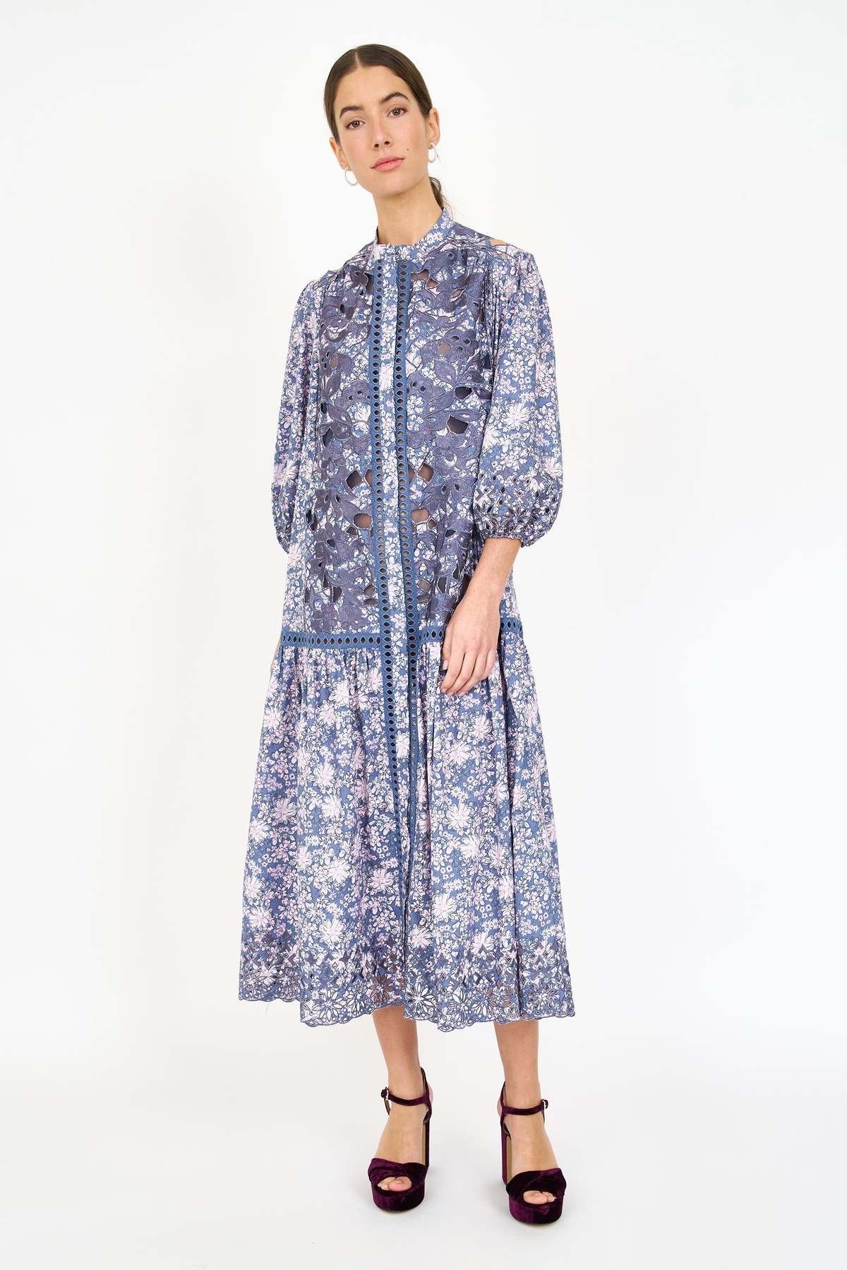 CHRISTY LYNN Sasha Dress - Slate Beaudet | Garmentory