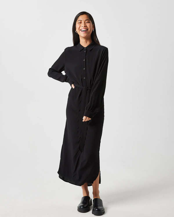 MINIMUM - NIRRA DRESS - BLACK | Garmentory