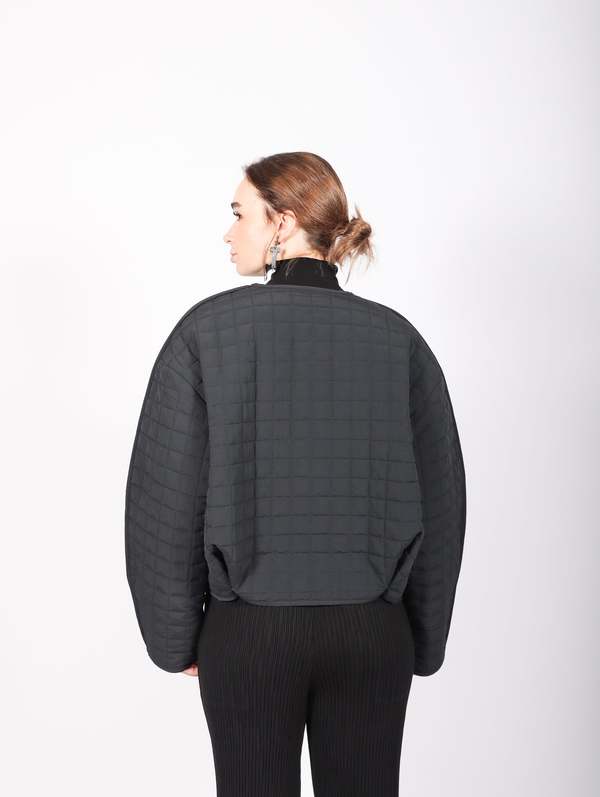 Rodebjer Hera Quilted Jacket - Black | Garmentory