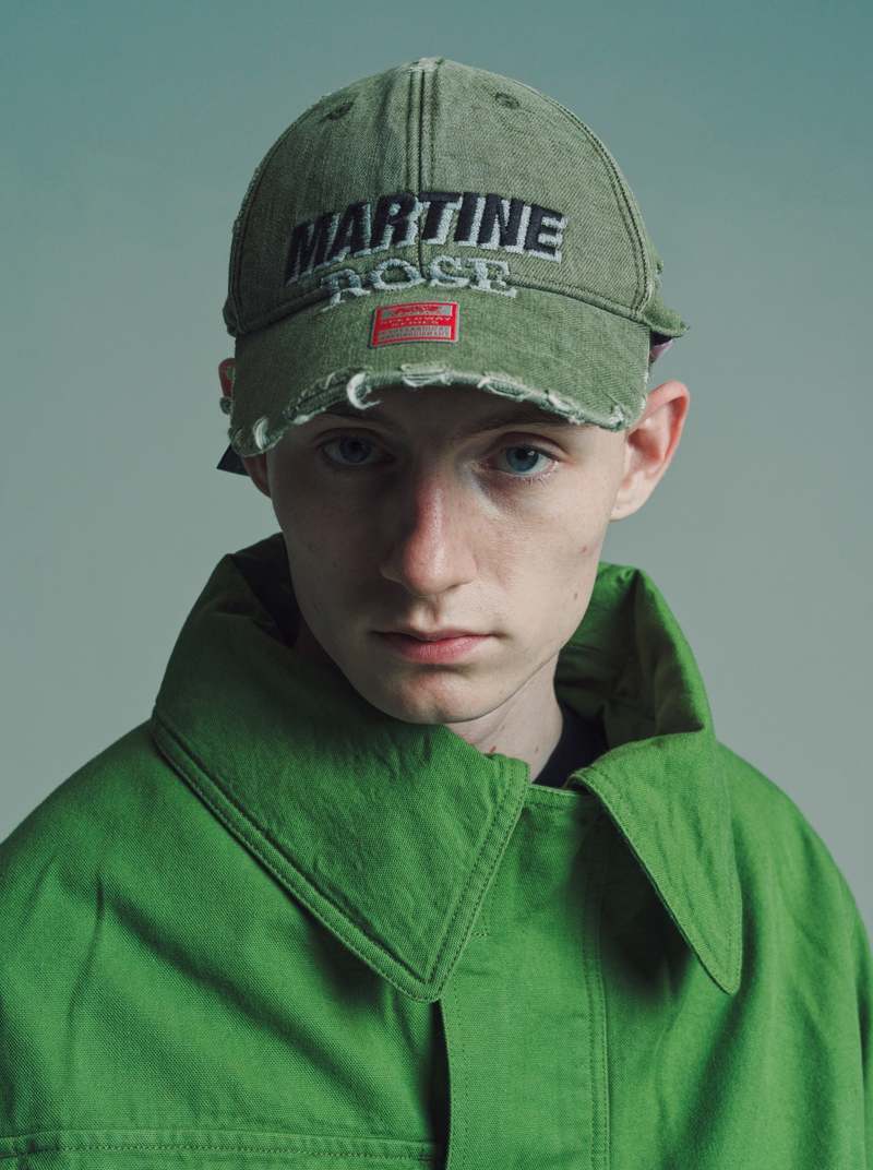 Martine Rose Rolled Cap - Green | Garmentory