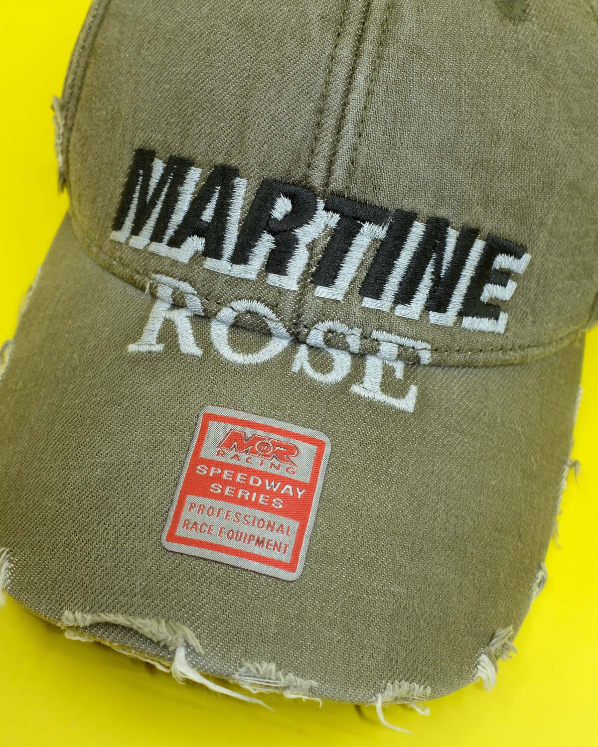 Martine Rose Rolled Cap - Green | Garmentory