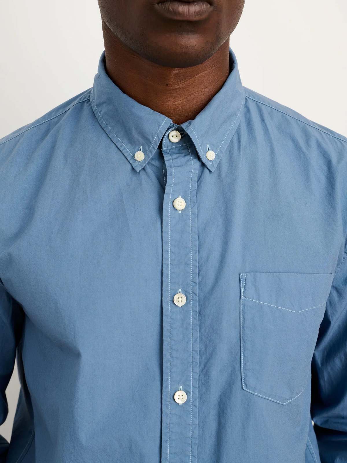 Alex Mill Mill Shirt Paper Poplin- Faded Delft Blue | Garmentory