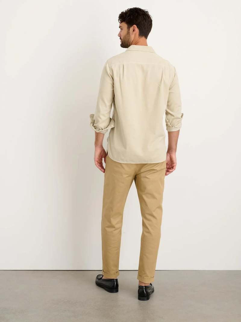 Alex Mill Popover Shirt Corduroy - Light Putty | Garmentory