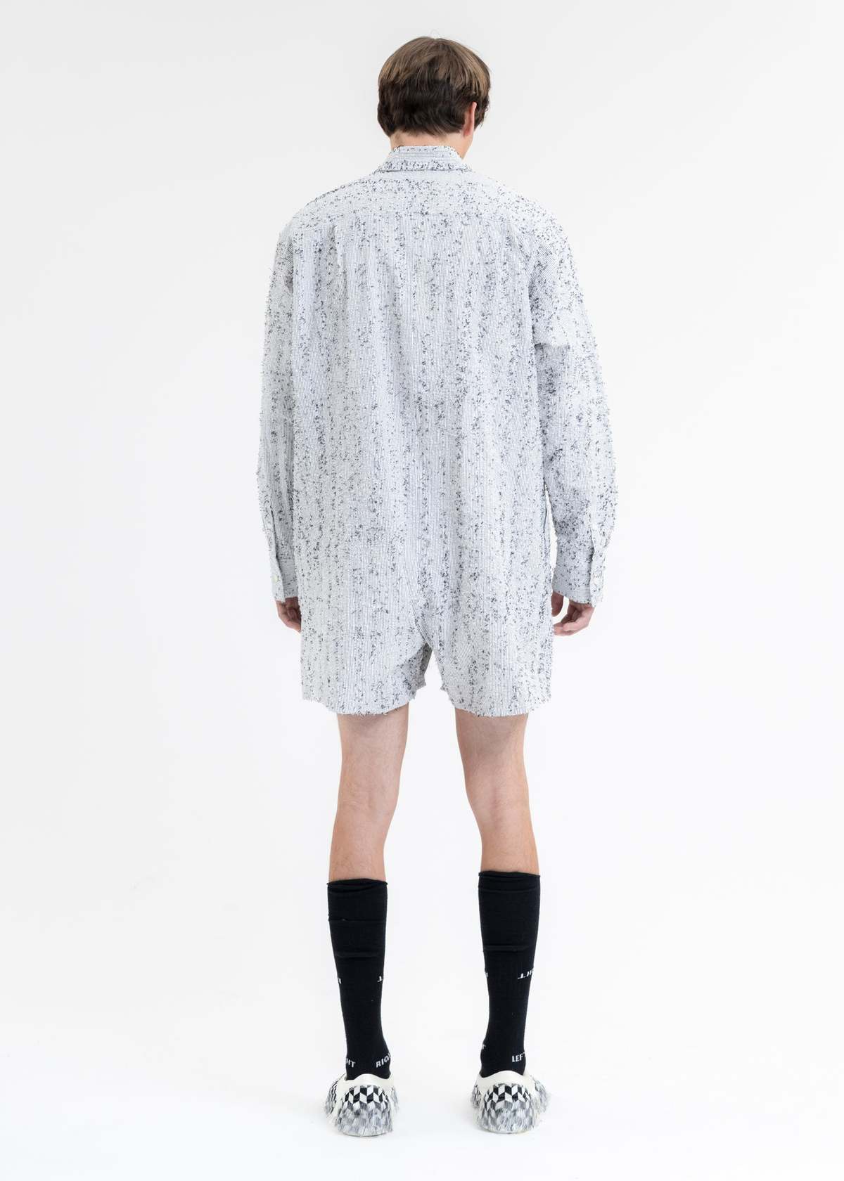 Doublet BLACK AND WHITE STUFFED SHIRT COSTUME - WHITE | Garmentory