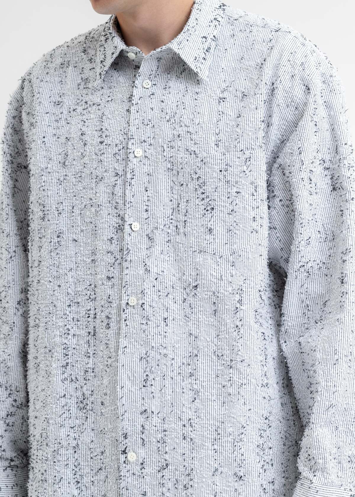 Doublet BLACK AND WHITE STUFFED SHIRT COSTUME - WHITE | Garmentory