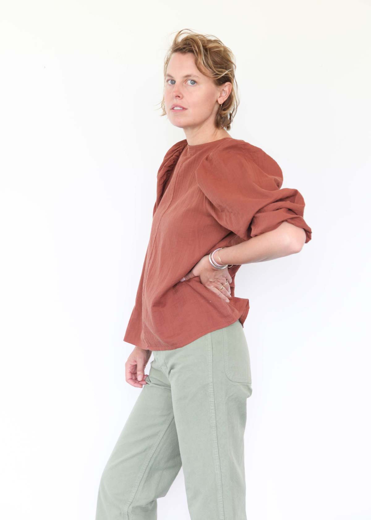 Atelier Delphine Petria Top - Brick | Garmentory
