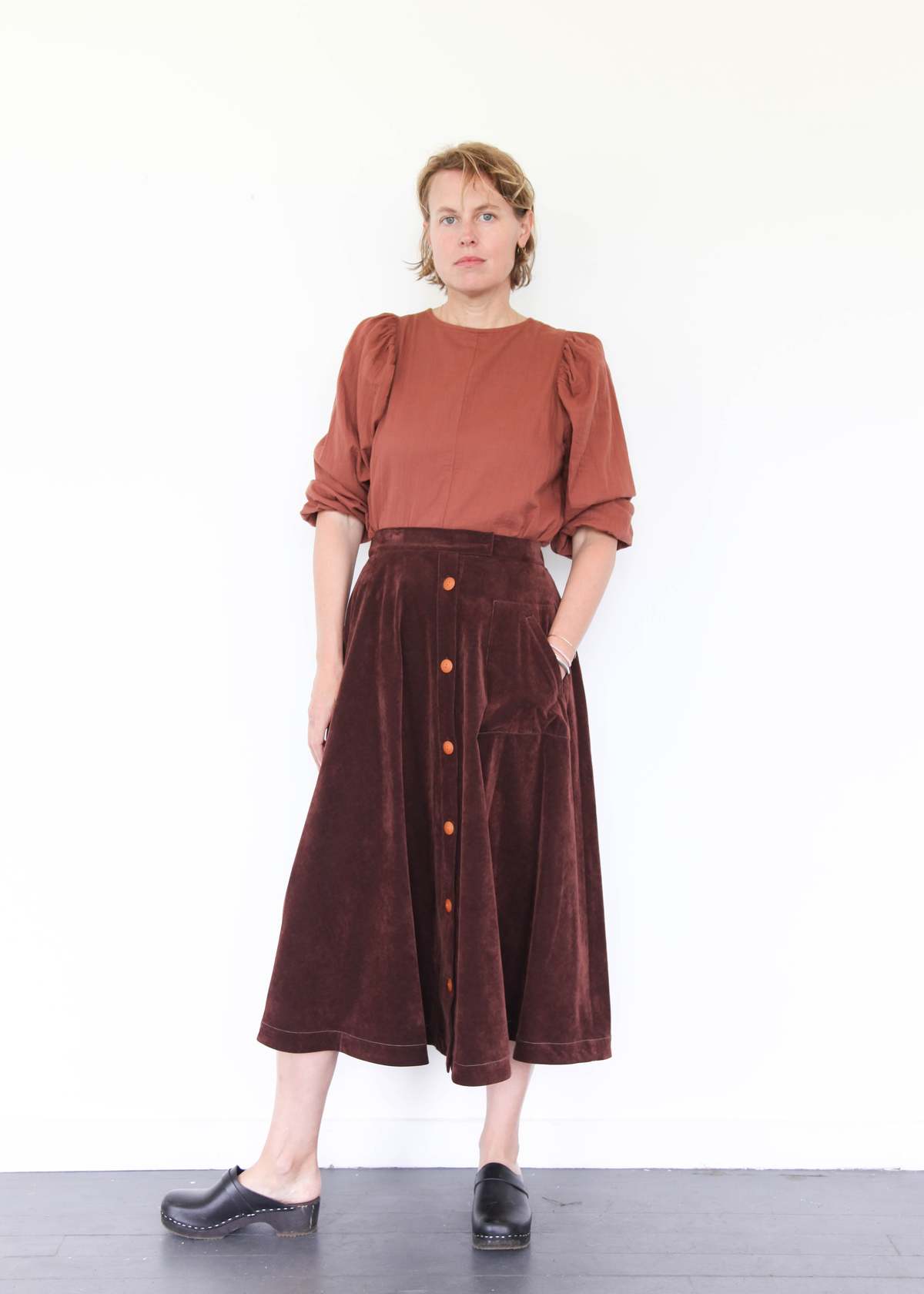 Atelier Delphine Petria Top - Brick | Garmentory