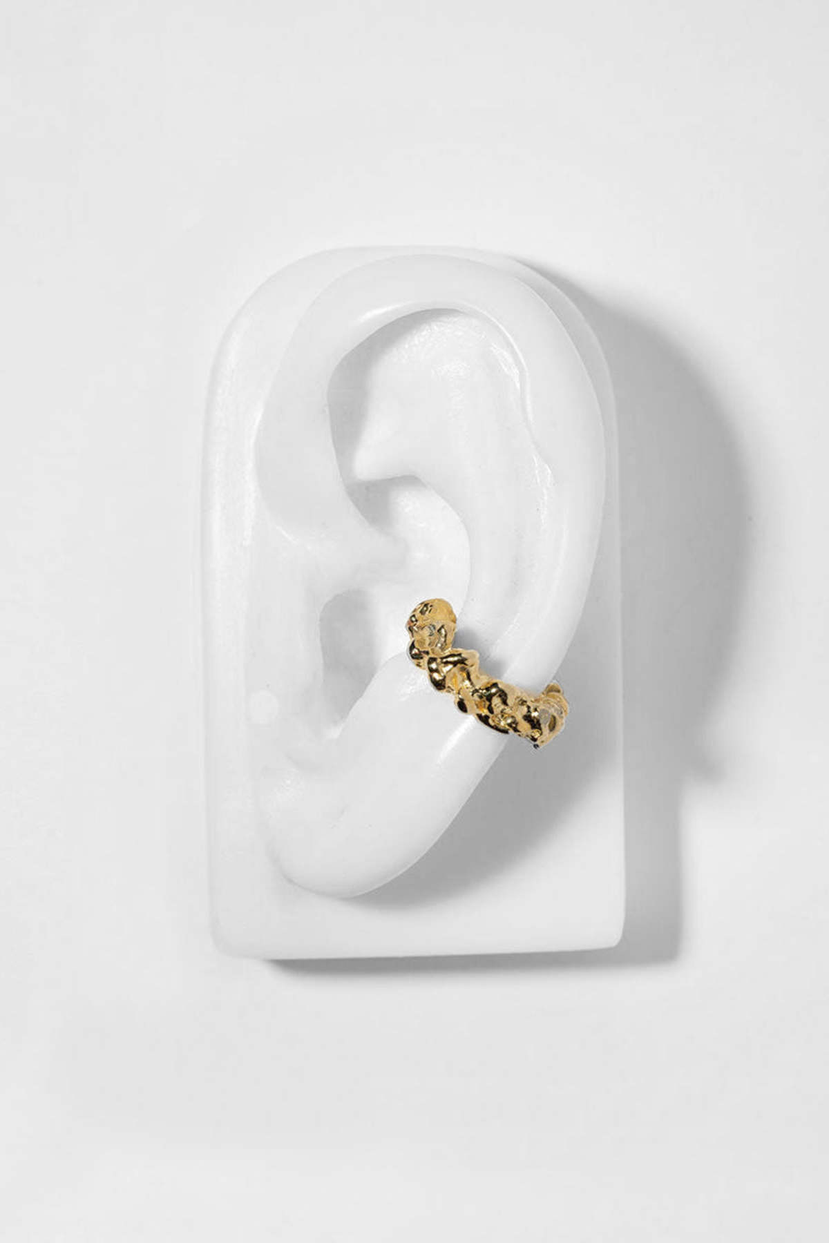 FARIS Roca Loop Ear Cuff - 14k Gold Plate | Garmentory