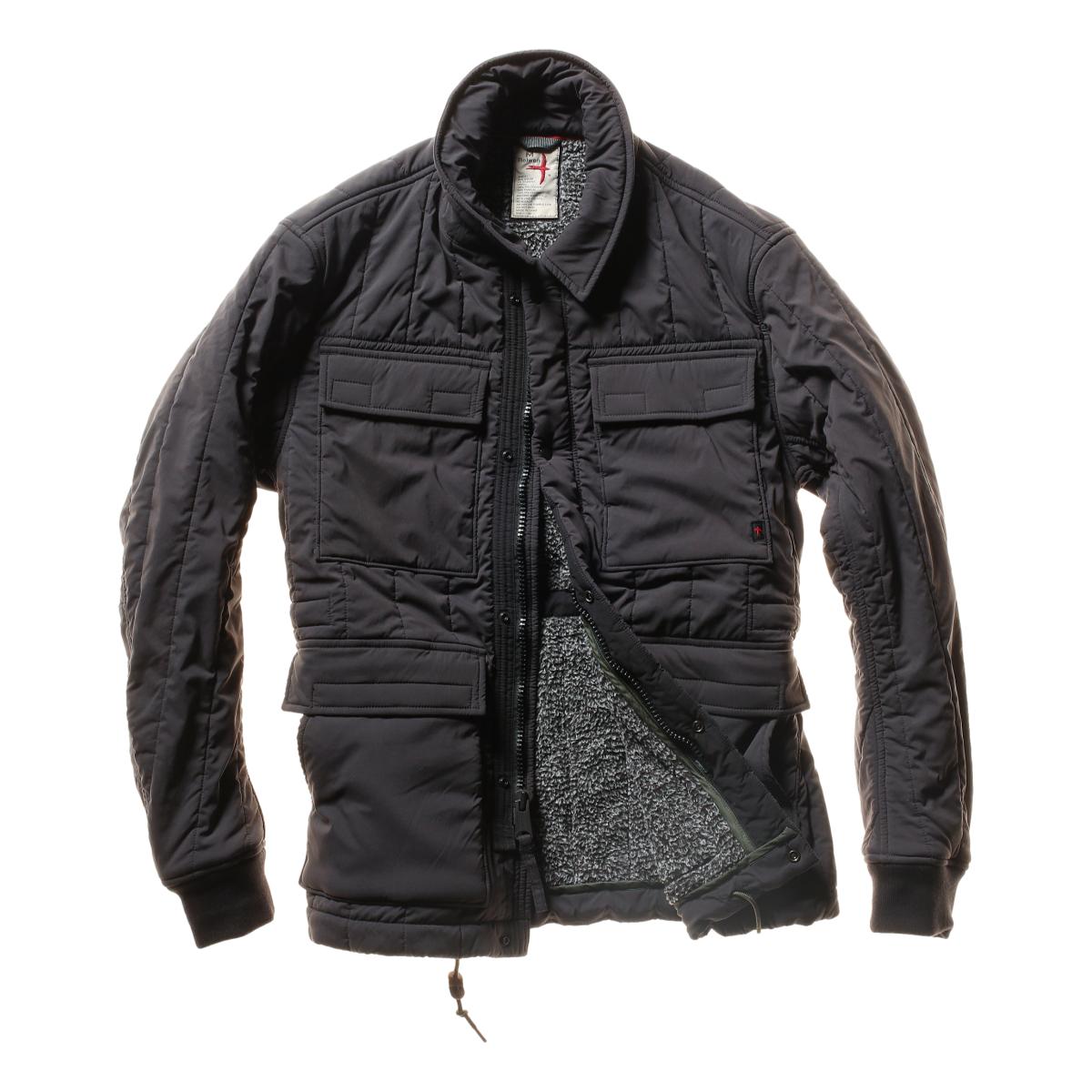 Relwen Insulated Field Coat - Black Fade | Garmentory
