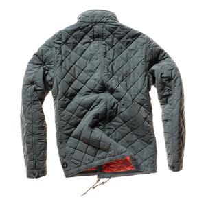 Relwen Quilted Tanker Jacket - Steel Grey | Garmentory