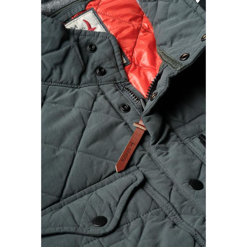 Relwen Quilted Tanker Jacket - Steel Grey | Garmentory