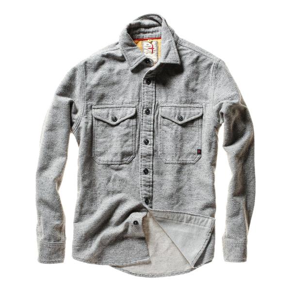 Relwen Utility Workshirt - Light Grey | Garmentory
