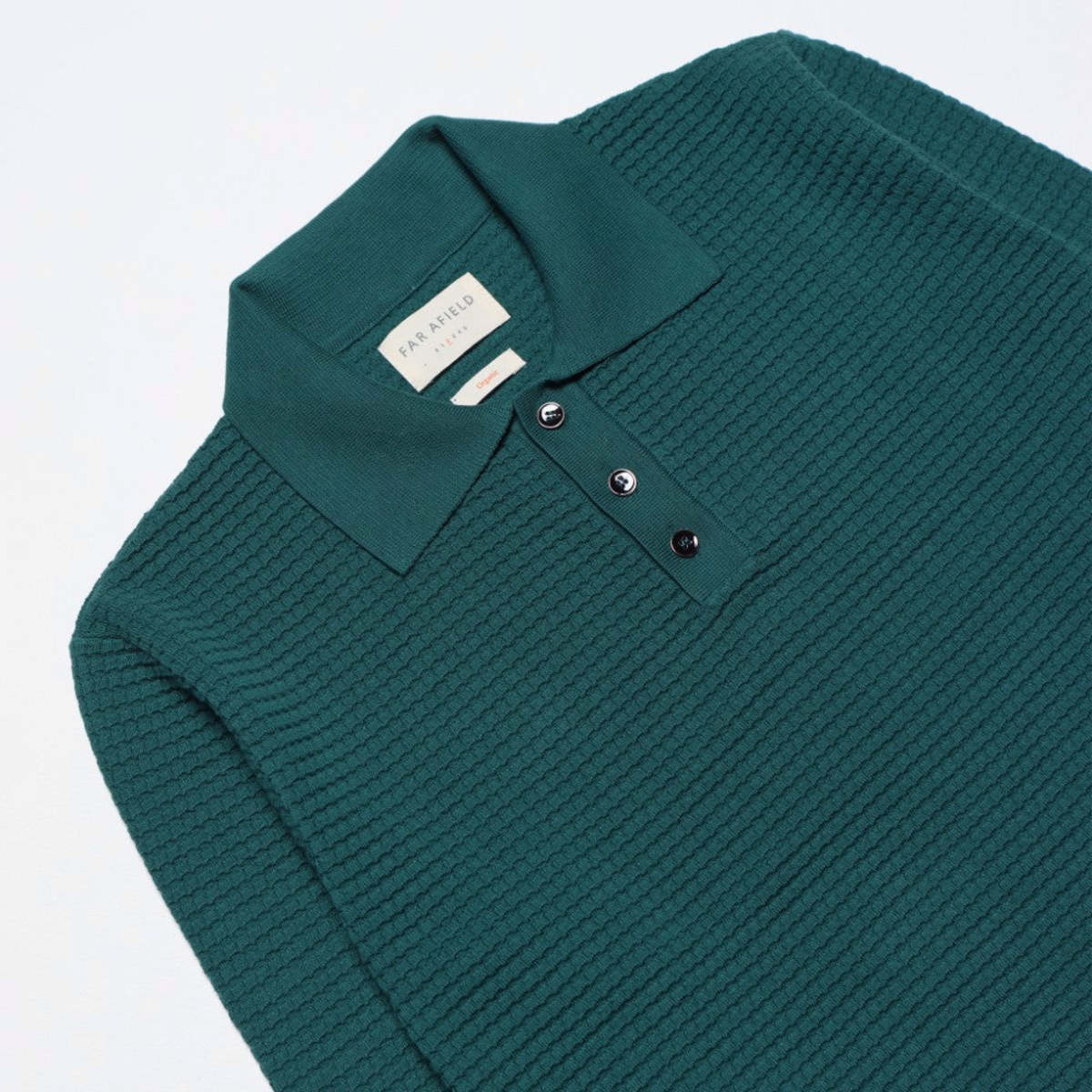 Far Afield Renard LS knit - Deep Teal | Garmentory