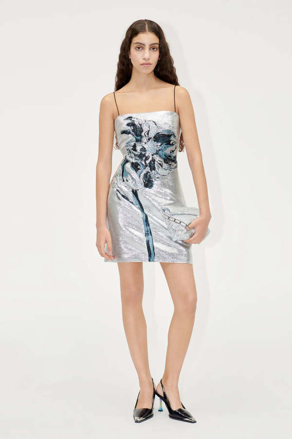 Stine Goya Delta Dress - Icy Flower | Garmentory