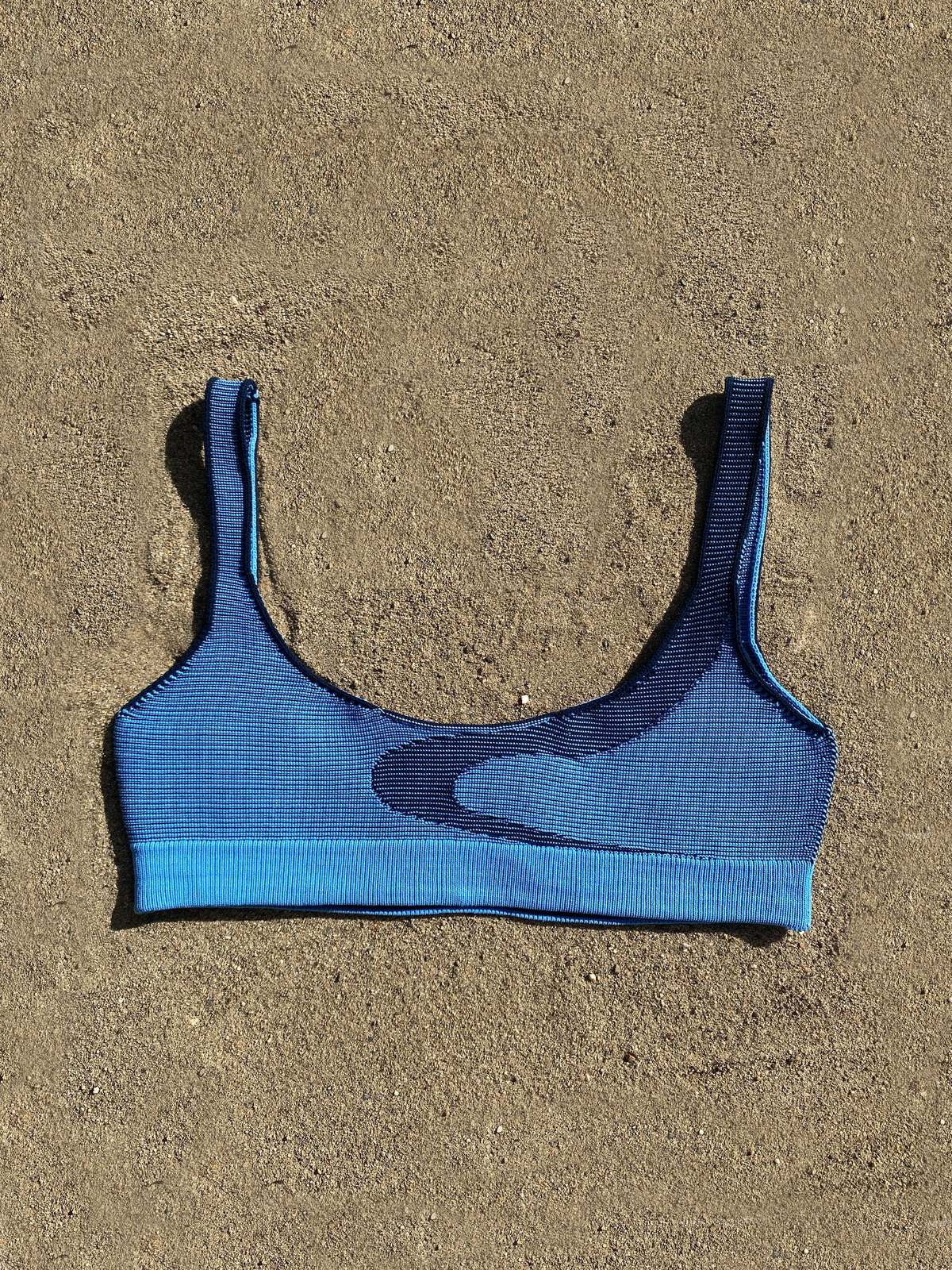 Fin and Ray Adriatic Bikini Top - Deep Sea/Sky | Garmentory