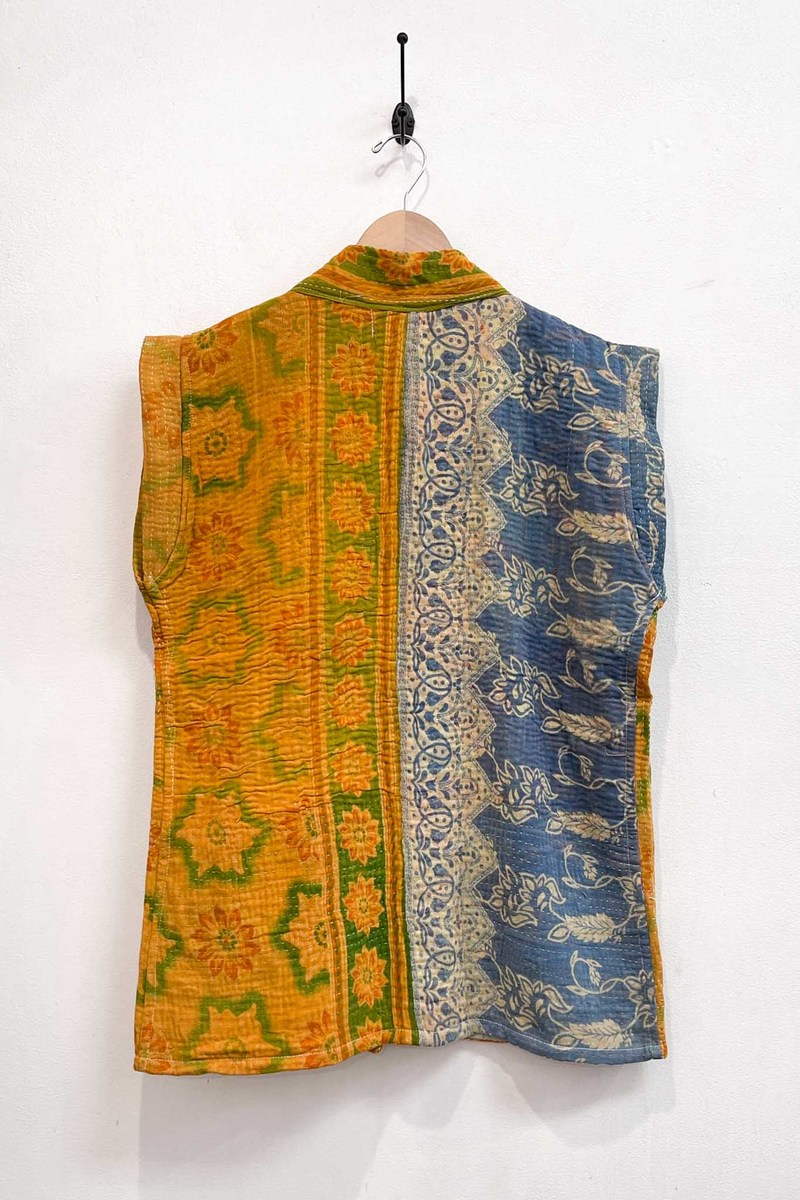 The Canyon Vintage Kantha Vest - Changing Seasons | Garmentory