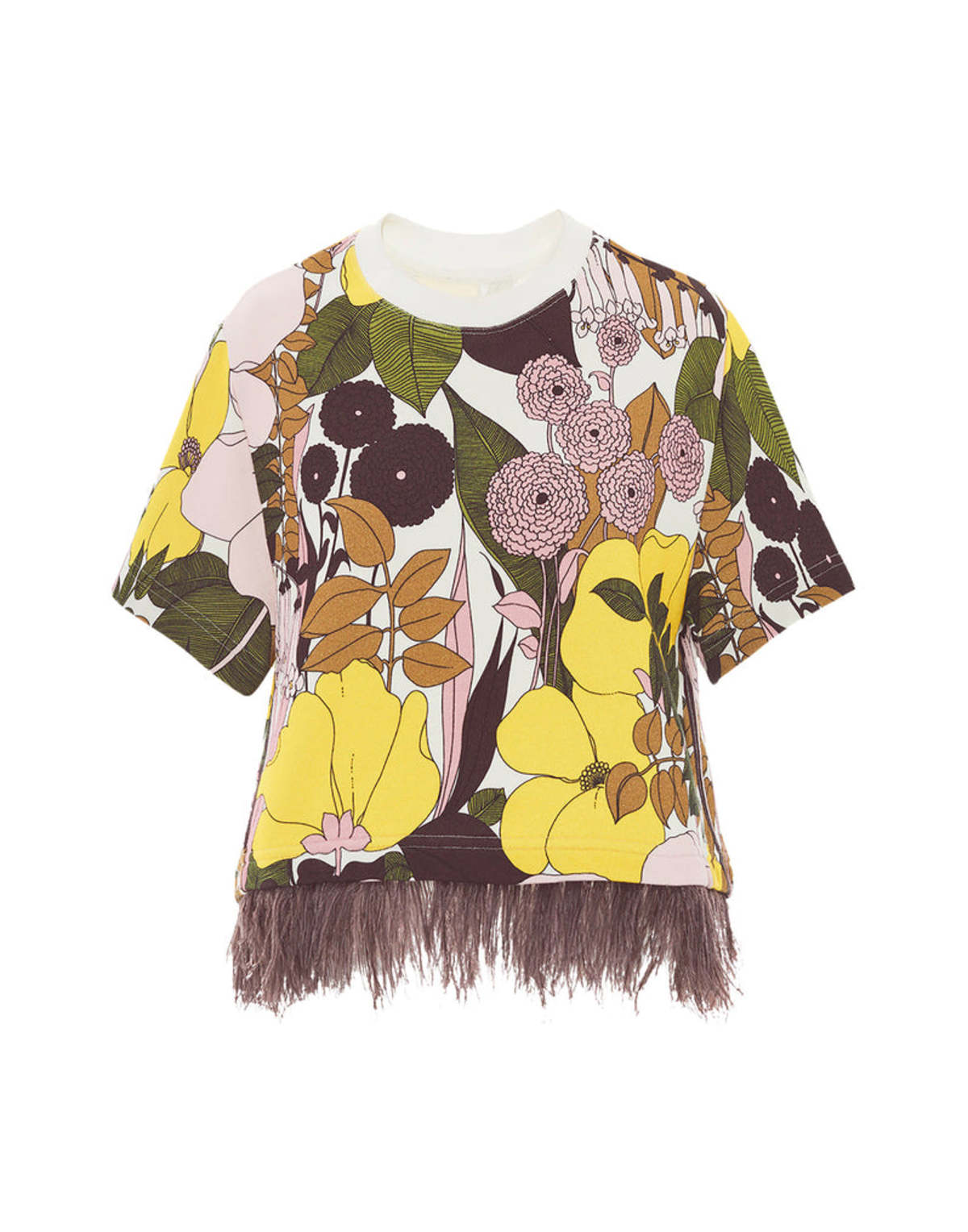 La Double J La Scala Tee Big Flower - Multi | Garmentory