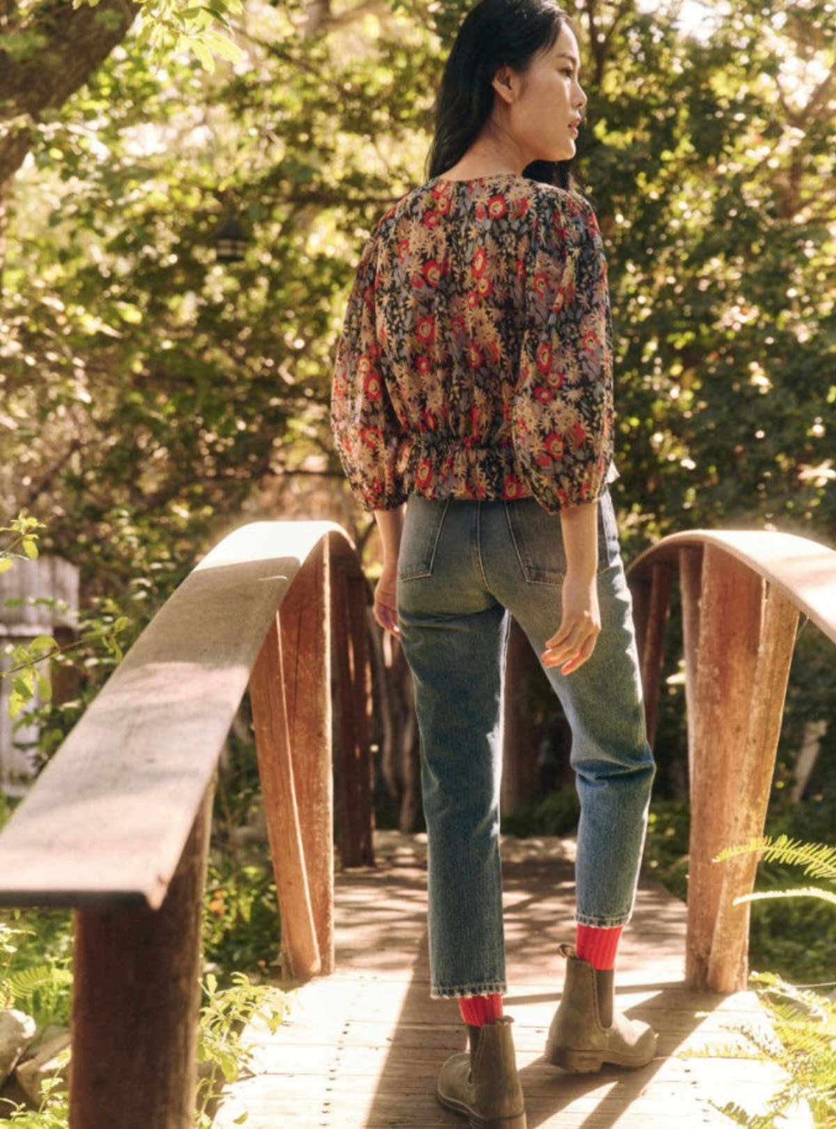 The Great The Daze Top - Twilight Floral | Garmentory