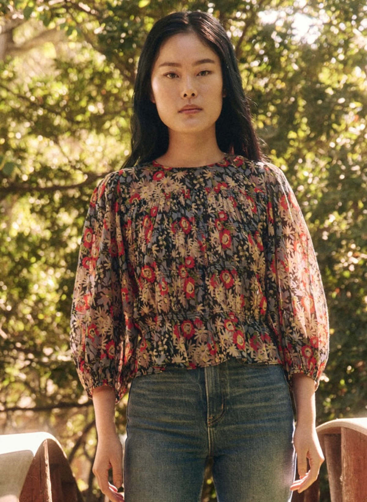 The Great The Daze Top - Twilight Floral | Garmentory
