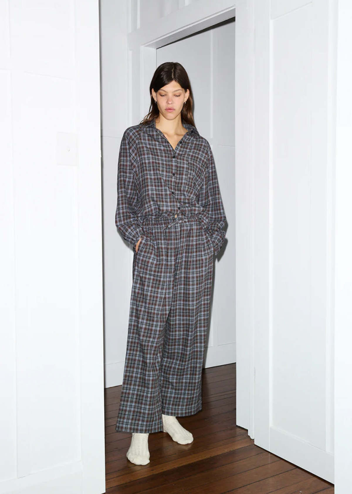 Deiji Studios Our Flannel Set - Check Flannel | Garmentory