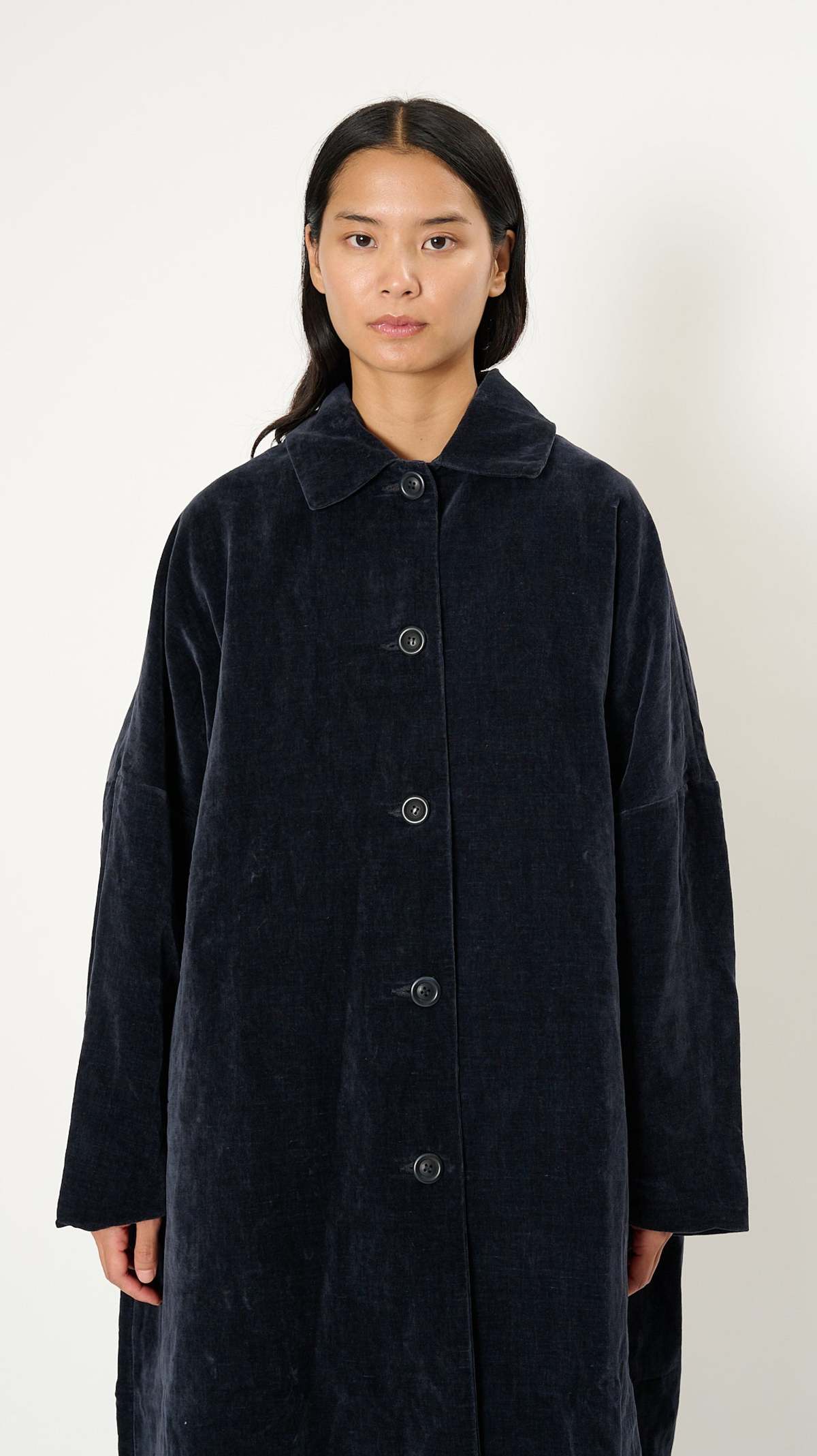 Casey Casey Big Blobby Coat - Navy | Garmentory
