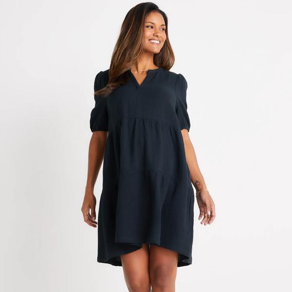 Party of Two Jamie SS Mini Dress | Garmentory