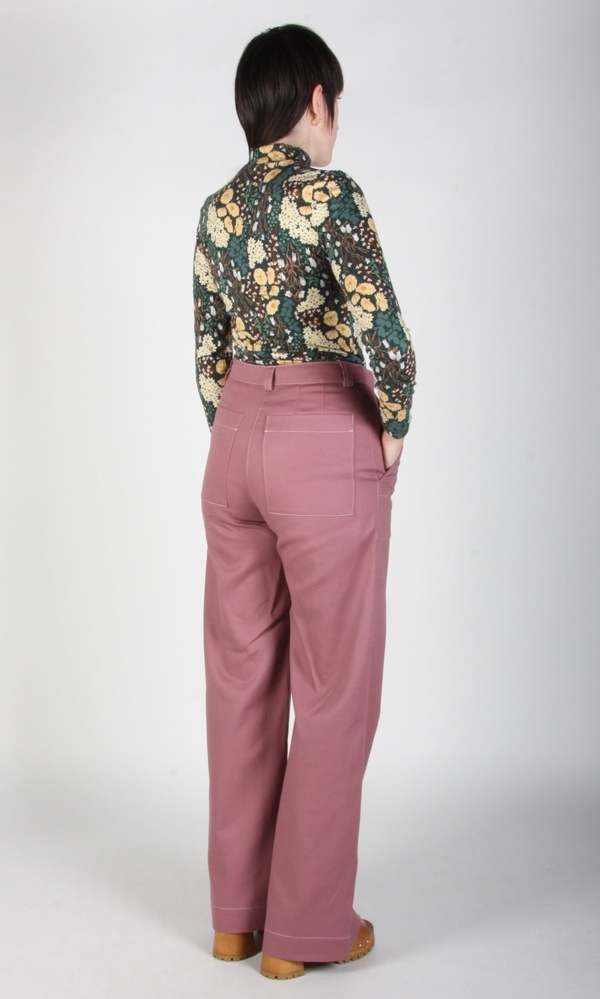 Birds of North America Bonxie Pant - Nightfall Rose | Garmentory