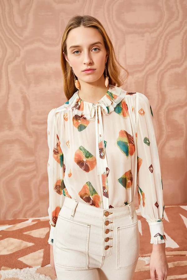 Ulla Johnson Pippa Blouse - Aurora | Garmentory