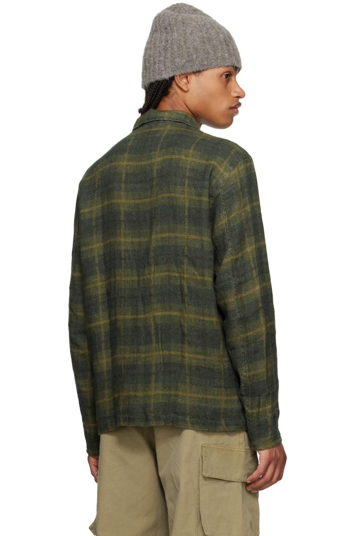 Our Legacy Green Box Shirt - Mirage Wax Check | Garmentory