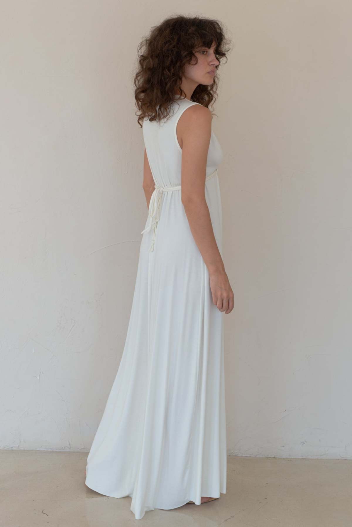Rachel Pally Long Sleeveless Caftan White Garmentory