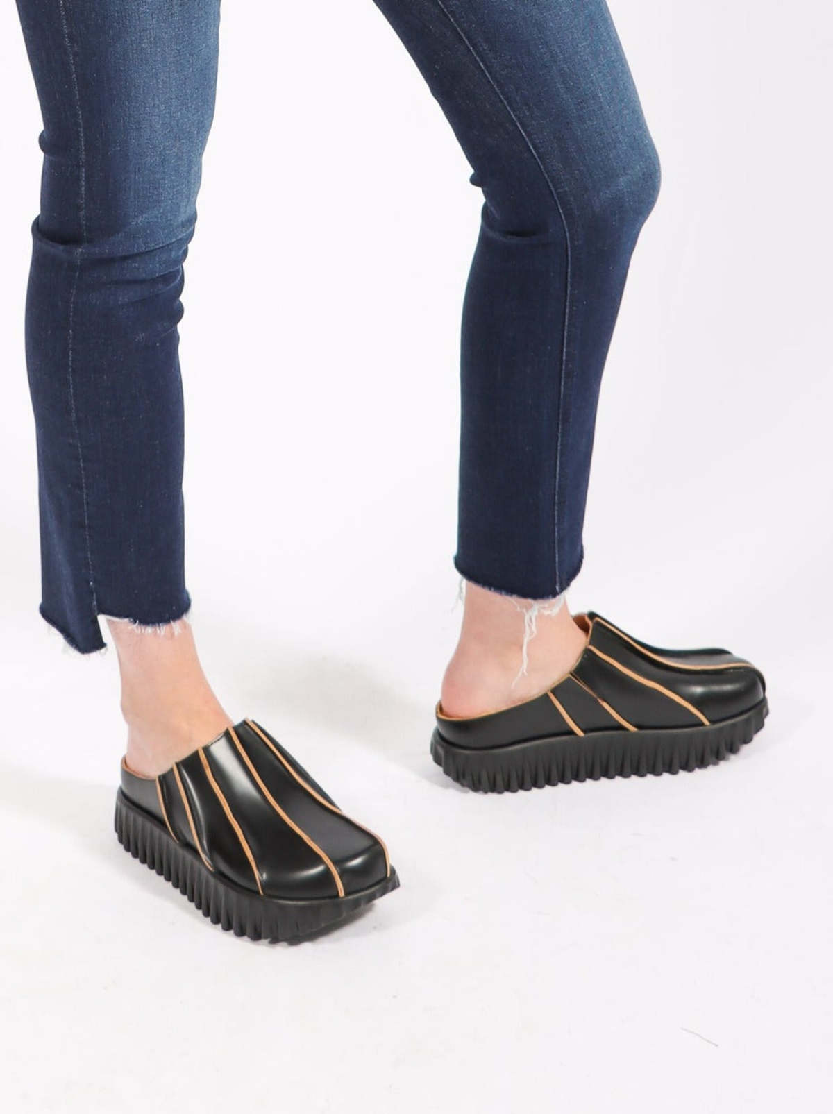 Waffo Mule in Black by 4CCCCEES | Garmentory