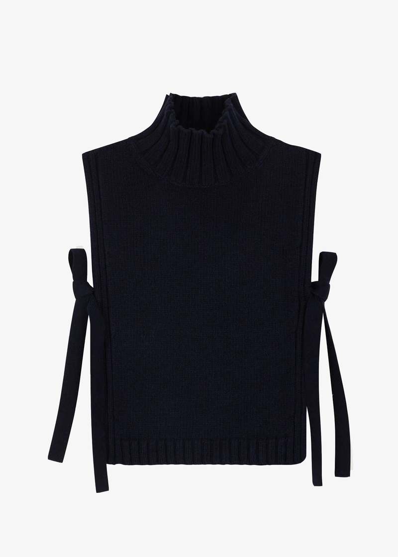 Soeur Or Vest - Navy | Garmentory
