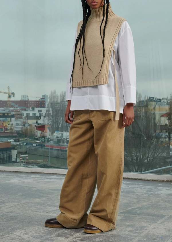 Soeur Or Vest - Navy | Garmentory