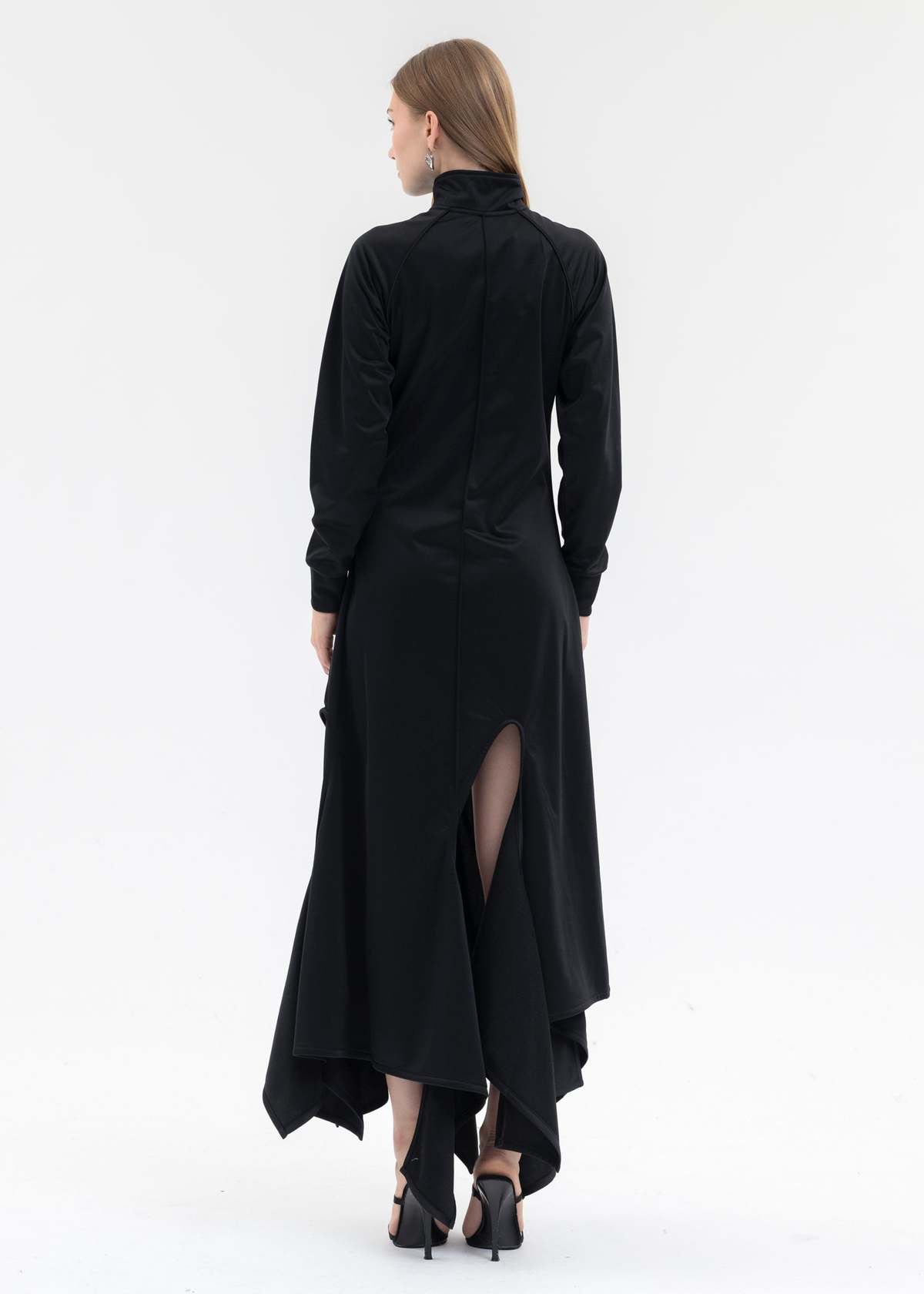 Y/project Cut Out Track Dress - Black Multi | Garmentory