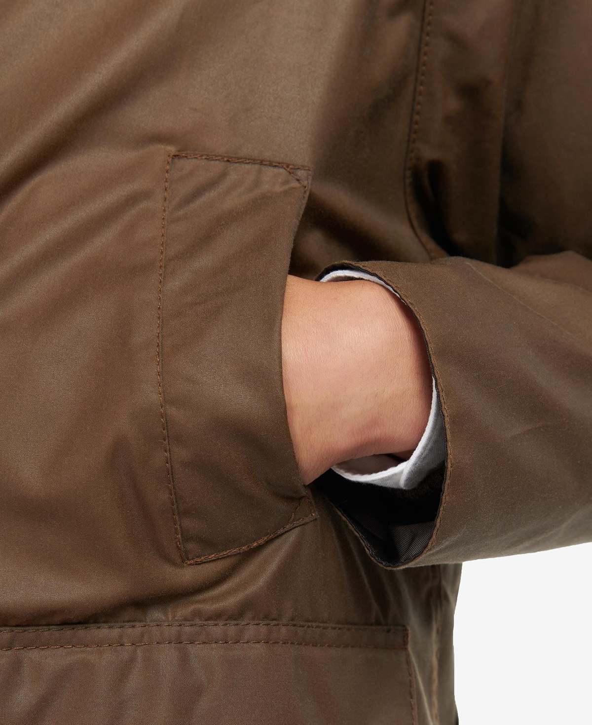 Barbour Bedale Wax Jacket - Bark | Garmentory