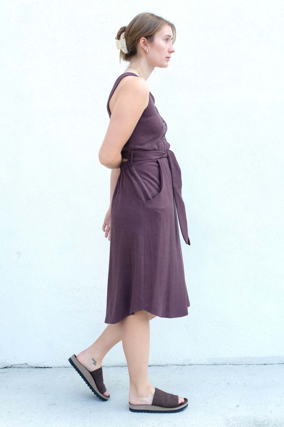 COKLUCH Coquelicot Dress - Plum | Garmentory