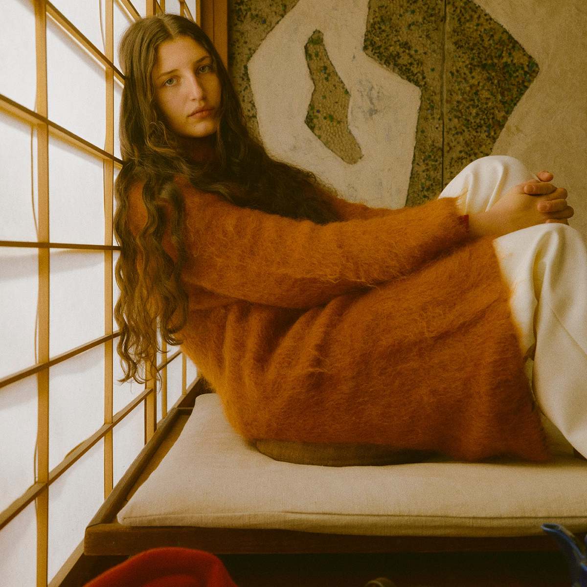 SAYAKA DAVIS NEW YORK Mohair Knit Dress - Cognac | Garmentory
