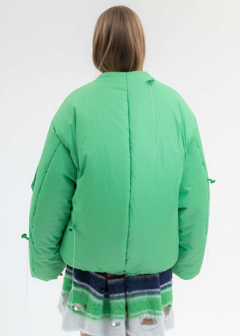 Doublet BALLOON BOMBER JACKET - green | Garmentory