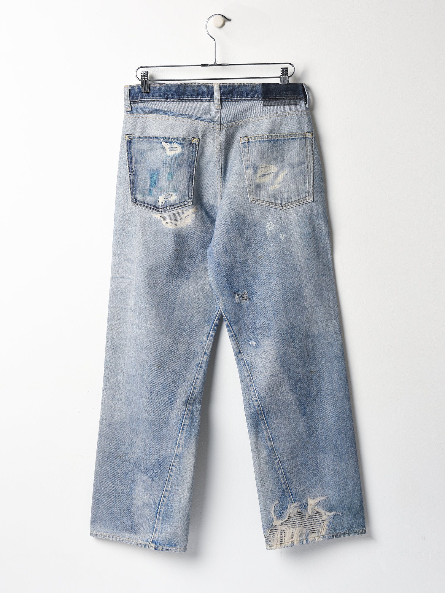 Our Legacy Third Cut Jeans - Digital Denim Print | Garmentory