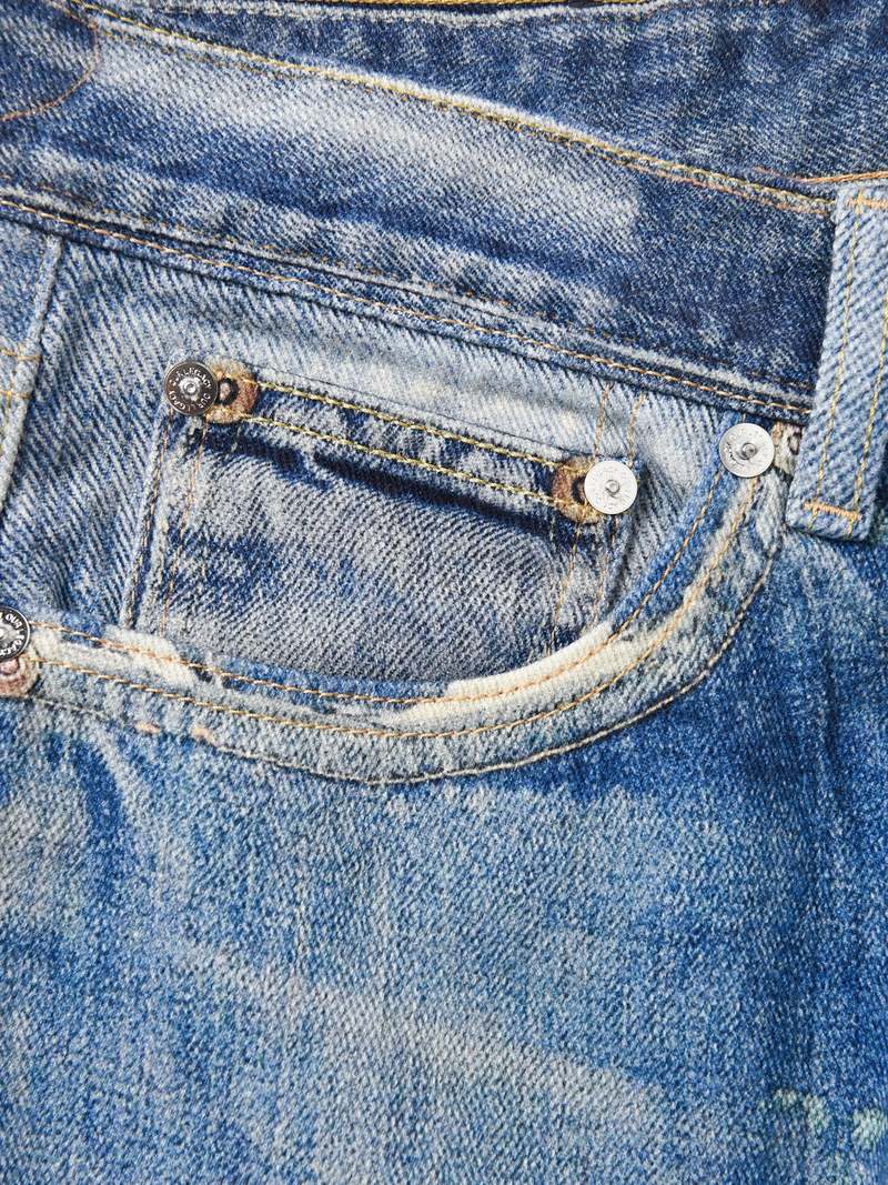 Our Legacy Third Cut Jeans - Digital Denim Print | Garmentory