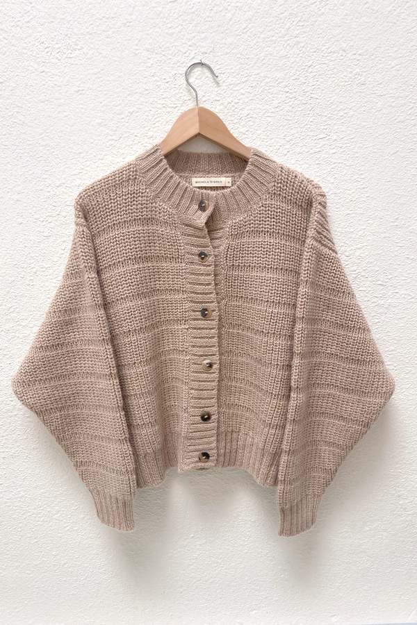 Micaela Greg Kai Cardigan - Beige | Garmentory
