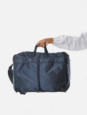Porter Tanker Duffle Weekender bag - Blue | Garmentory