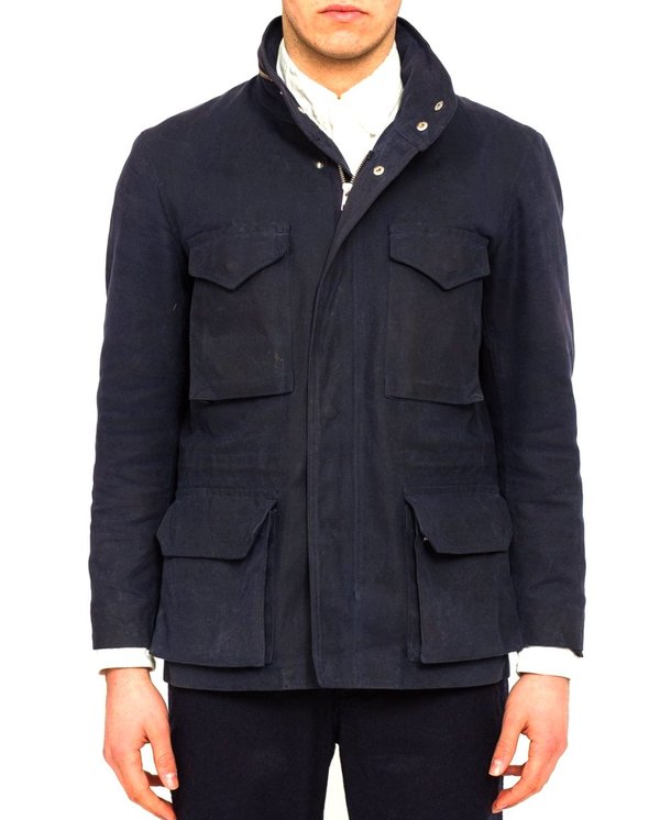 Corridor Nyc Navy Waxed Cotton M65 | Garmentory