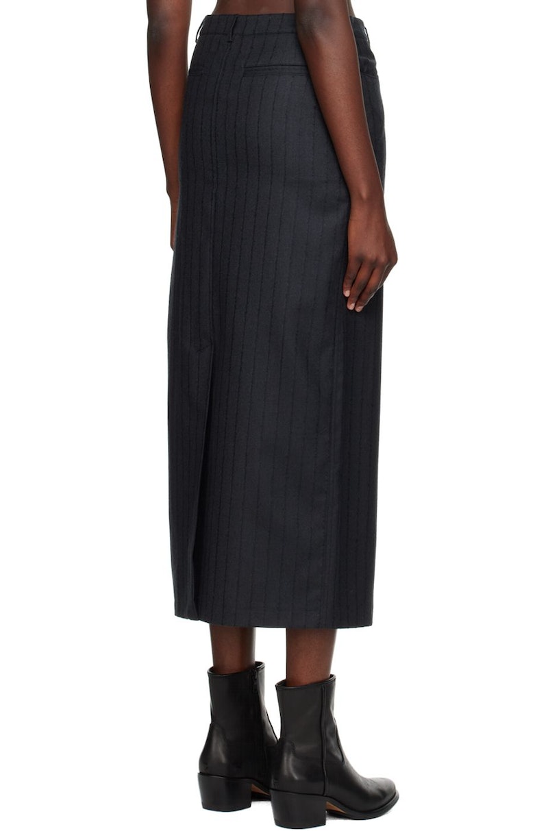 Loulou Studio Vato Maxi Skirt - Black | Garmentory