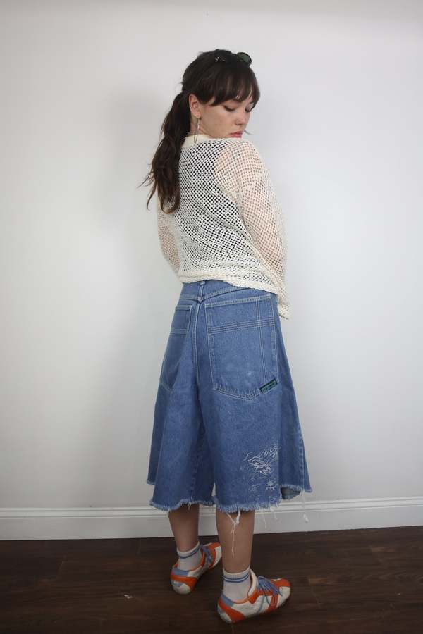 Vintage KIKWEAR GAT GRAFFITI Rave Shorts | Garmentory